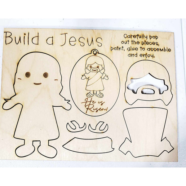 Build a Jesus - Pop Out with Tag – Glowforge Shop