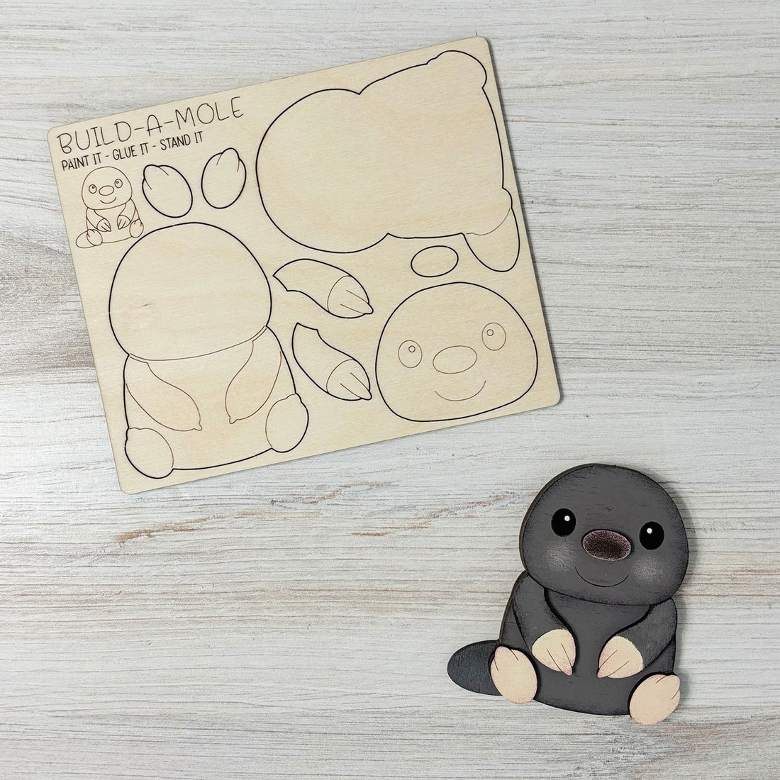 Build a Mole Pop-Out Card – Glowforge Shop