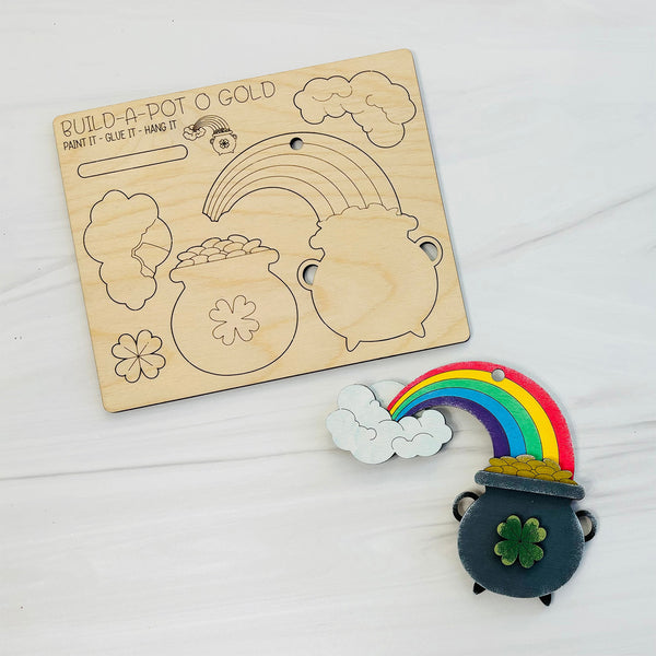 Build a Pot of Gold Pop-Out Card – Glowforge Shop