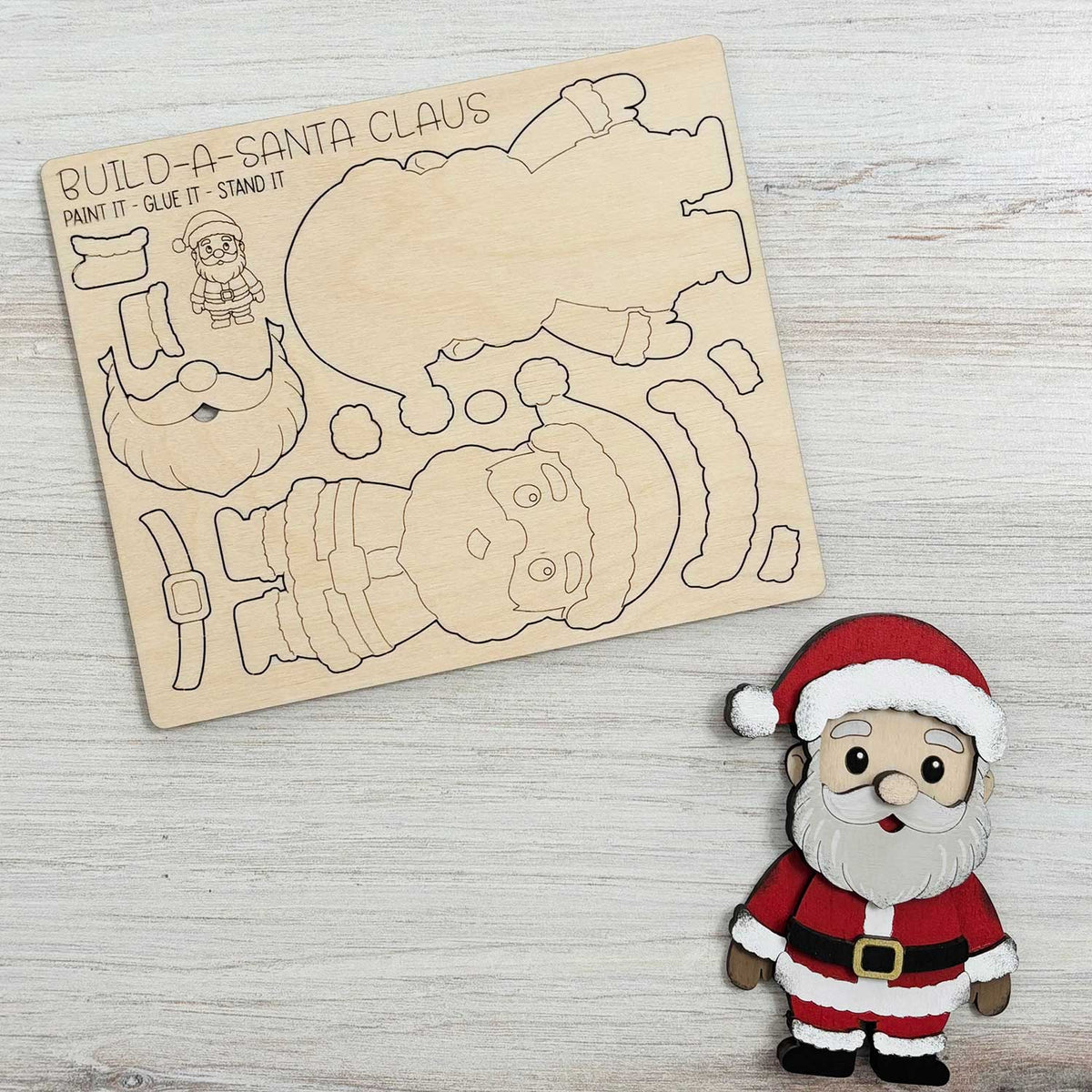 Build a Santa Claus Pop-Out Card – Glowforge Shop