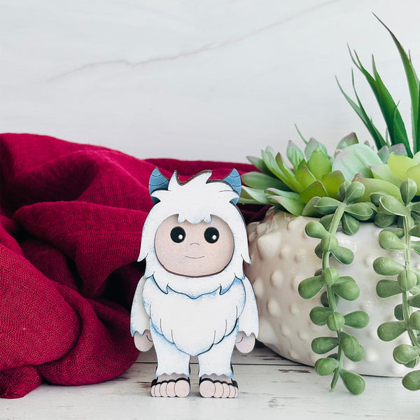 Build a Yeti Cryptid Pop-Out Card – Glowforge Shop