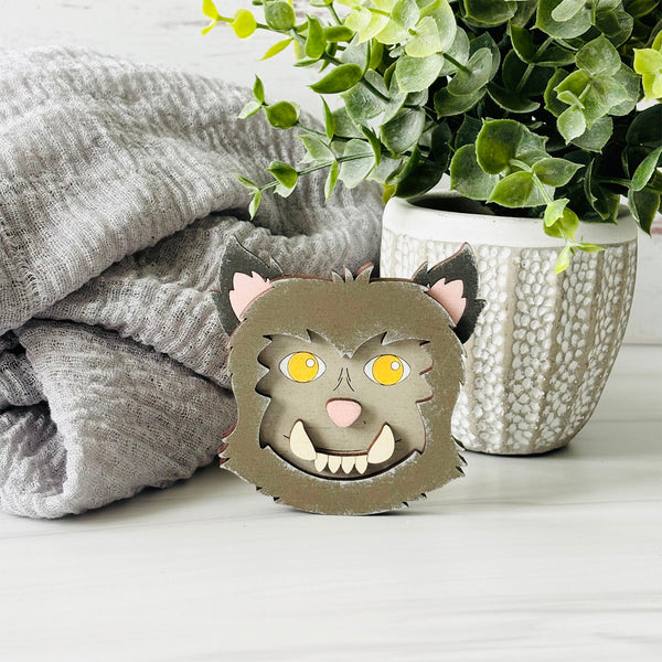 Build an Adhorrible Monster Pop-Out Card - Werewolf – Glowforge Shop