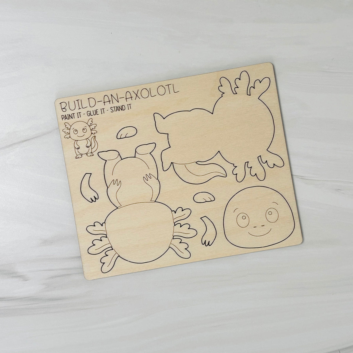 Build an Axolotl Pop-Out Card – Glowforge Shop
