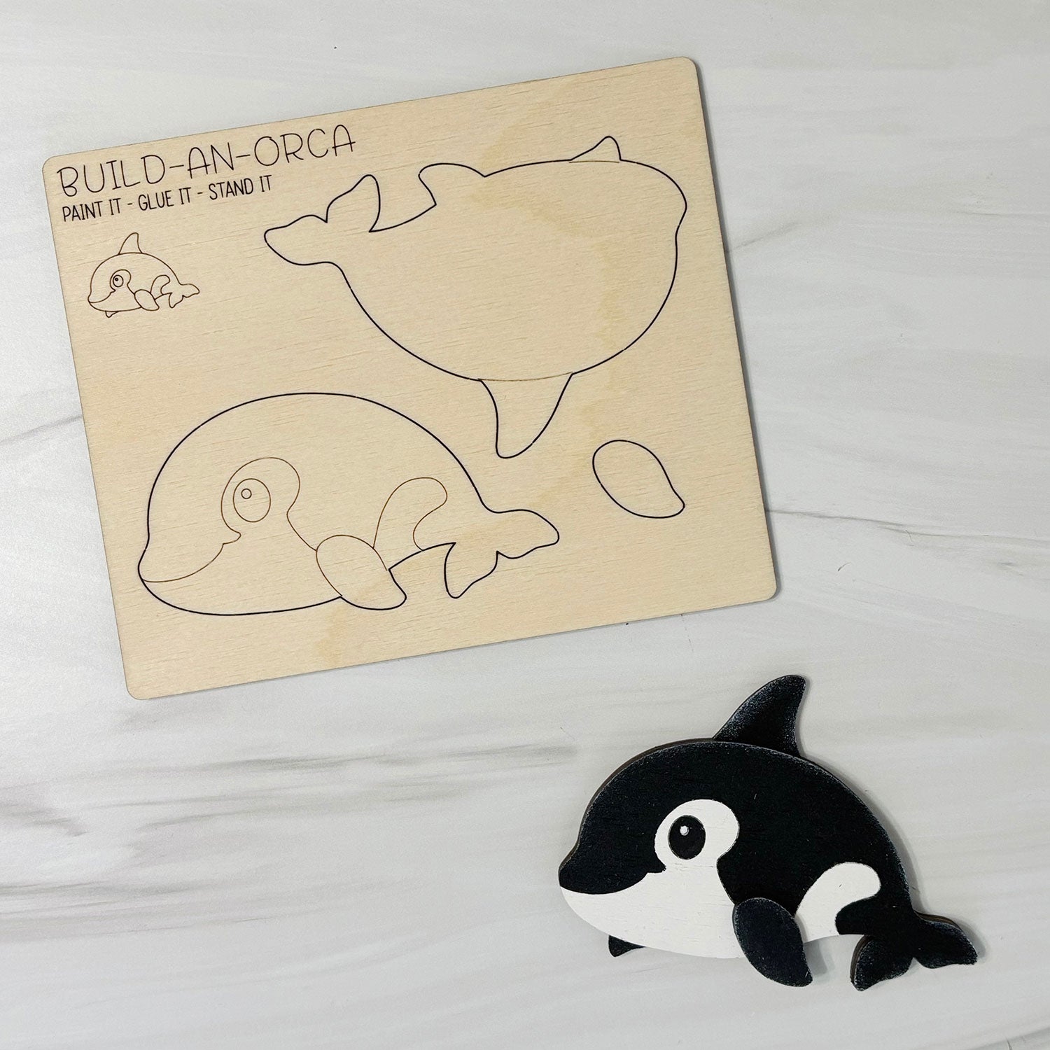 Build an Orca Pop-Out Card – Glowforge Shop
