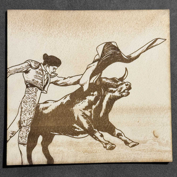 Bull Fighter Art – Glowforge Shop