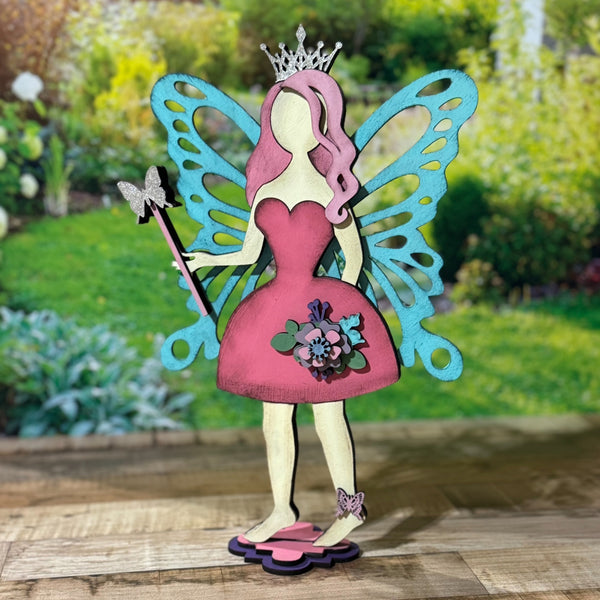 Butterfly Queen Fairy Shelf Sitter – Glowforge Shop
