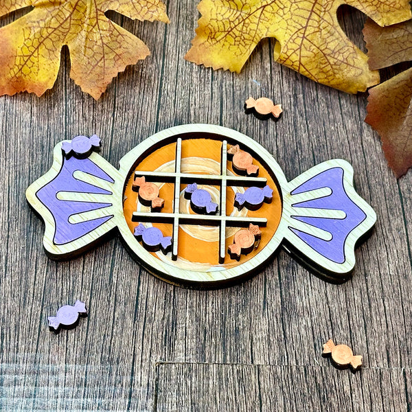 Candy Tic-Tac-Toe Halloween Game and Table Decor – Glowforge Shop