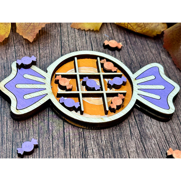 Candy Tic-Tac-Toe Halloween Game and Table Decor – Glowforge Shop