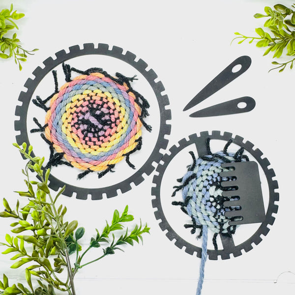 Circle Weaving Loom Boards (Set of 2) – Glowforge Shop