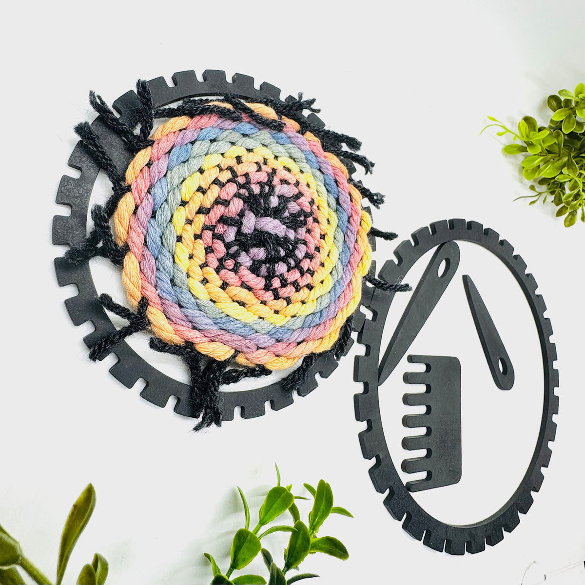 Circle Weaving Loom Boards (Set of 2) – Glowforge Shop