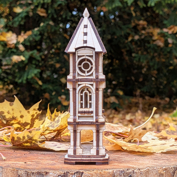 Clock Tower -Tiny Fantasy Building Miniature for Decor or Diorama ...