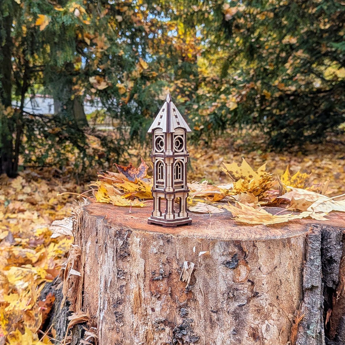 Clock Tower -Tiny Fantasy Building Miniature for Decor or Diorama ...