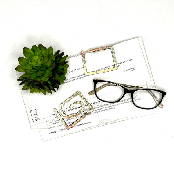 Colorado Shaped Bookmark with Card Backer - Paperclip - Snack Bag Clos ...