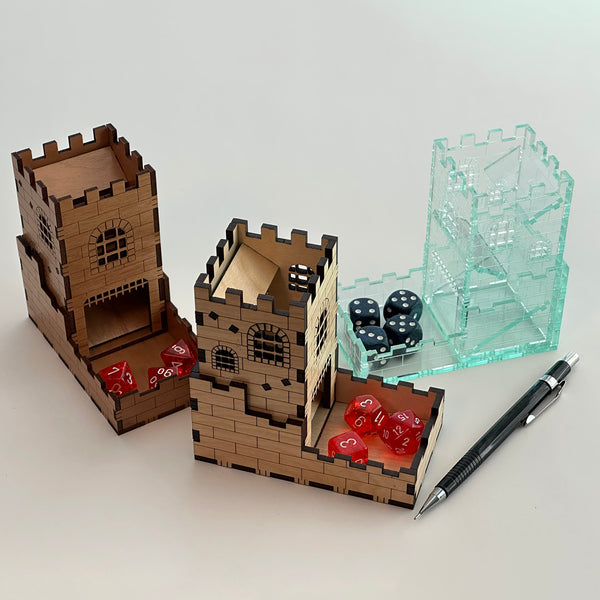 Compact Dice Tower - Medium Proofgrade – Glowforge Shop