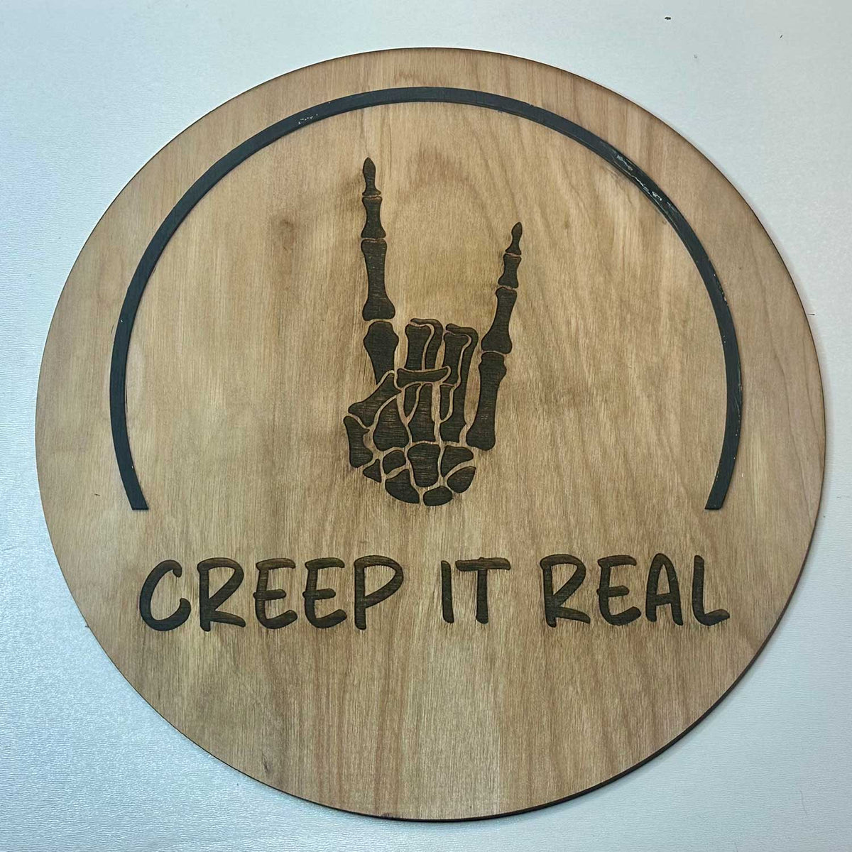 Creep It Real Halloween Door Sign – Glowforge Shop