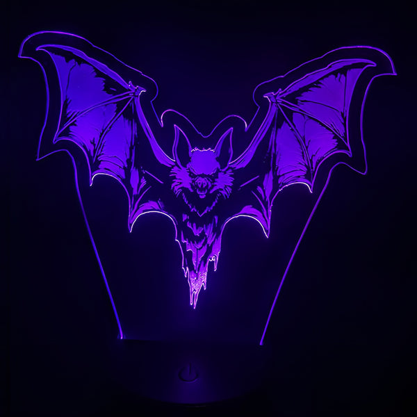 Creepy Vampire Bat LED Nightlight Insert – Glowforge Shop