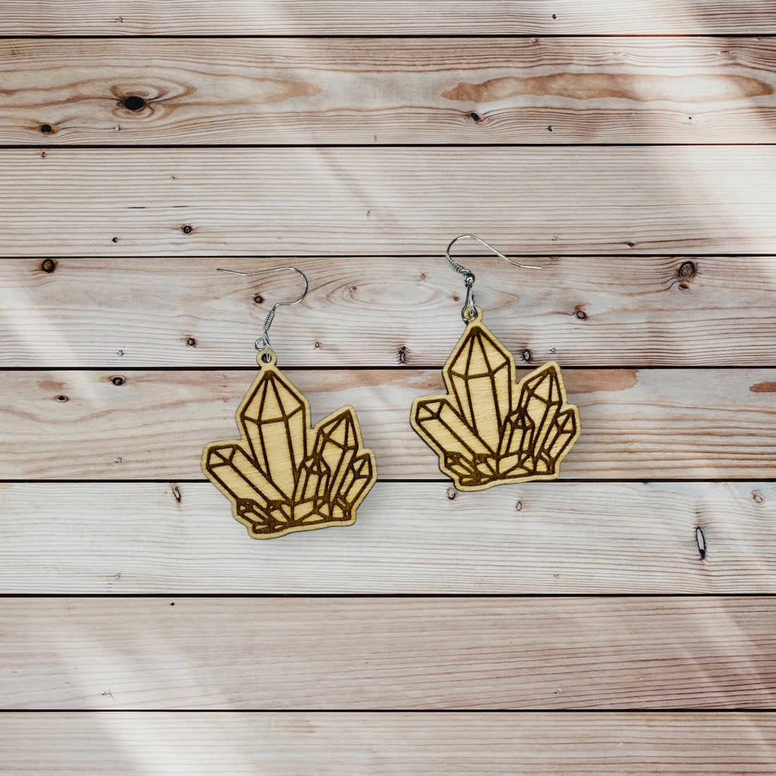 Crystal Gem Stack Witch Earrings – Glowforge Shop