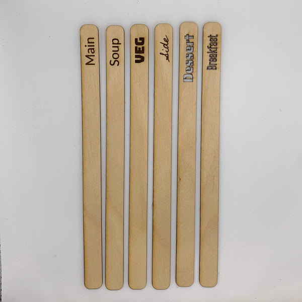 Customizable Cookbook Bookmarks (Set of 6) – Glowforge Shop