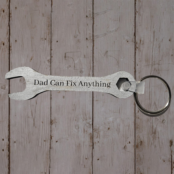 Customizable Dad Can Fix Anything Keychain – Glowforge Shop