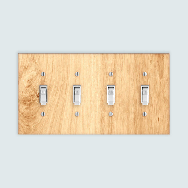 Customizable Quad Light Switch Cover - Rectangle – Glowforge Shop