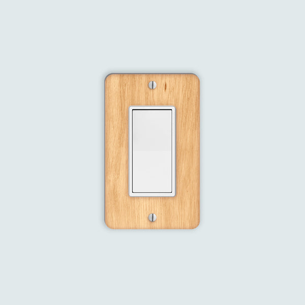Customizable Single Rocker Light Switch Cover - Rounded Rectangle ...