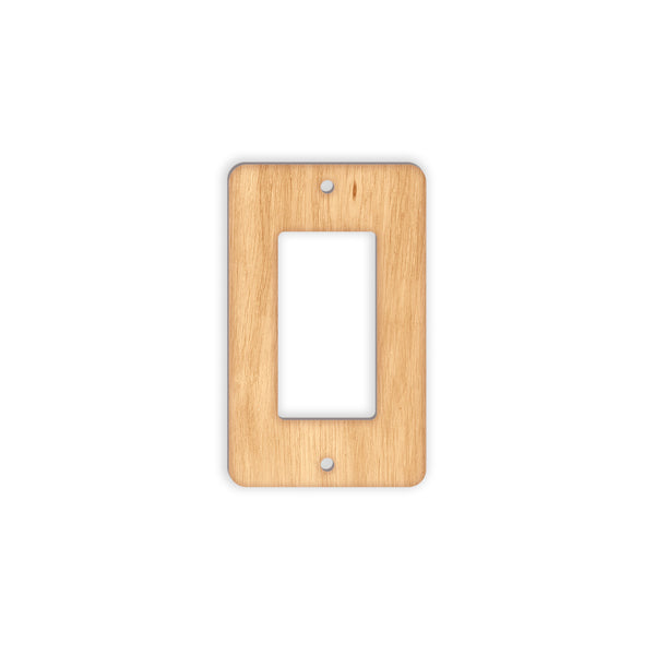 Customizable Single Rocker Light Switch Cover - Rounded Rectangle ...
