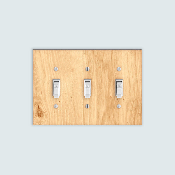 Customizable Triple Light Switch Cover - Rectangle – Glowforge Shop