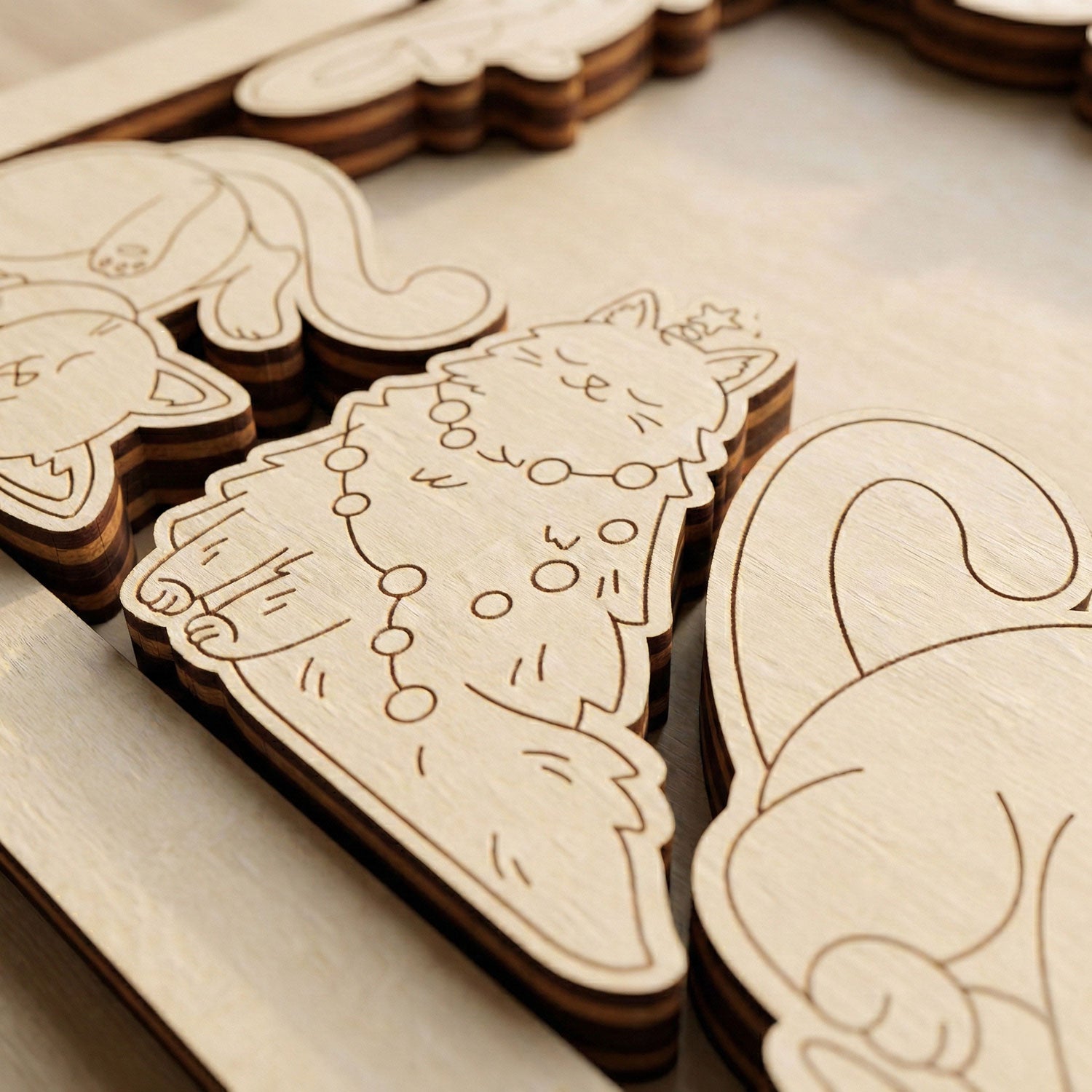 Cute Cat Puzzles - Fun and Easy Assembly for Kids and Playtime ...