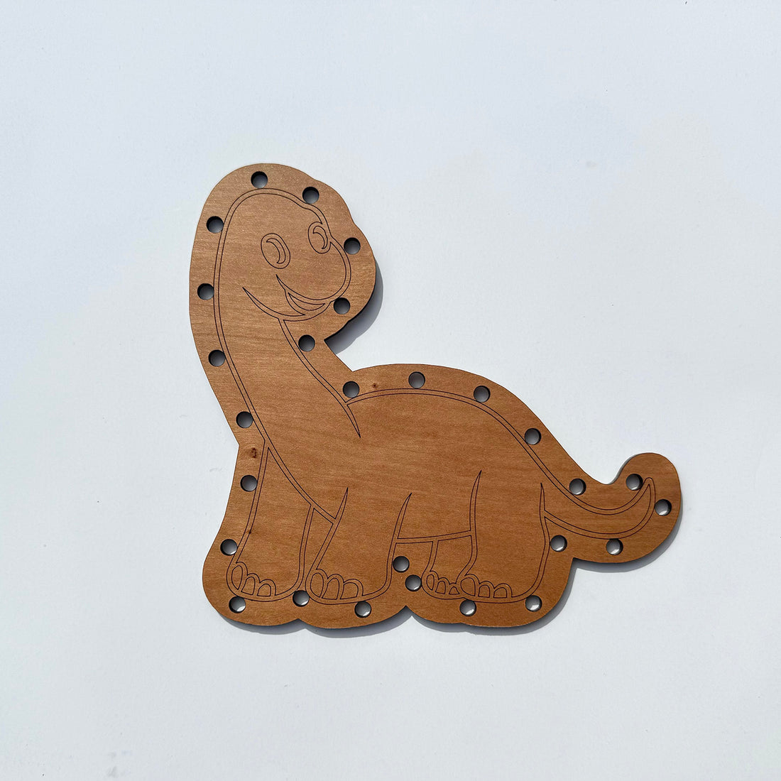 Dinosaur Lacing Card – Glowforge Shop