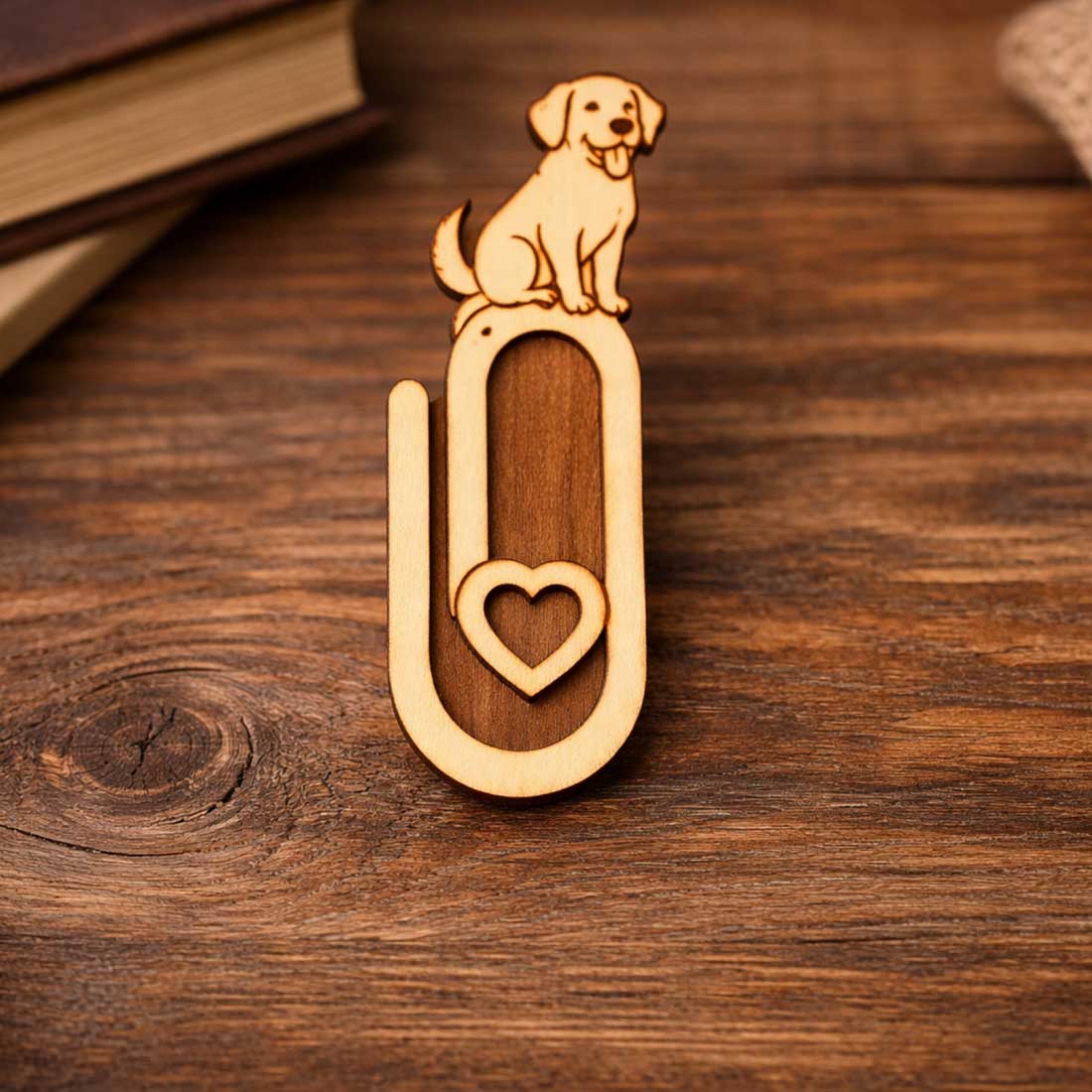 Dog Paperclip Bookmark – Glowforge Shop