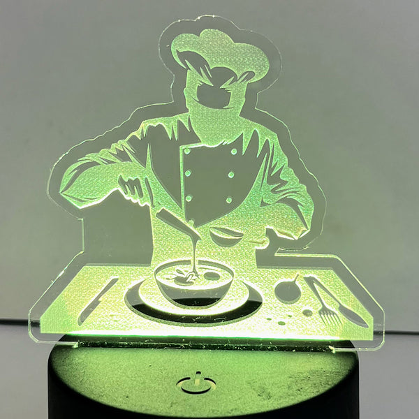 Dreams Come True "Top Chef" LED Nightlight Inserts – Glowforge Shop