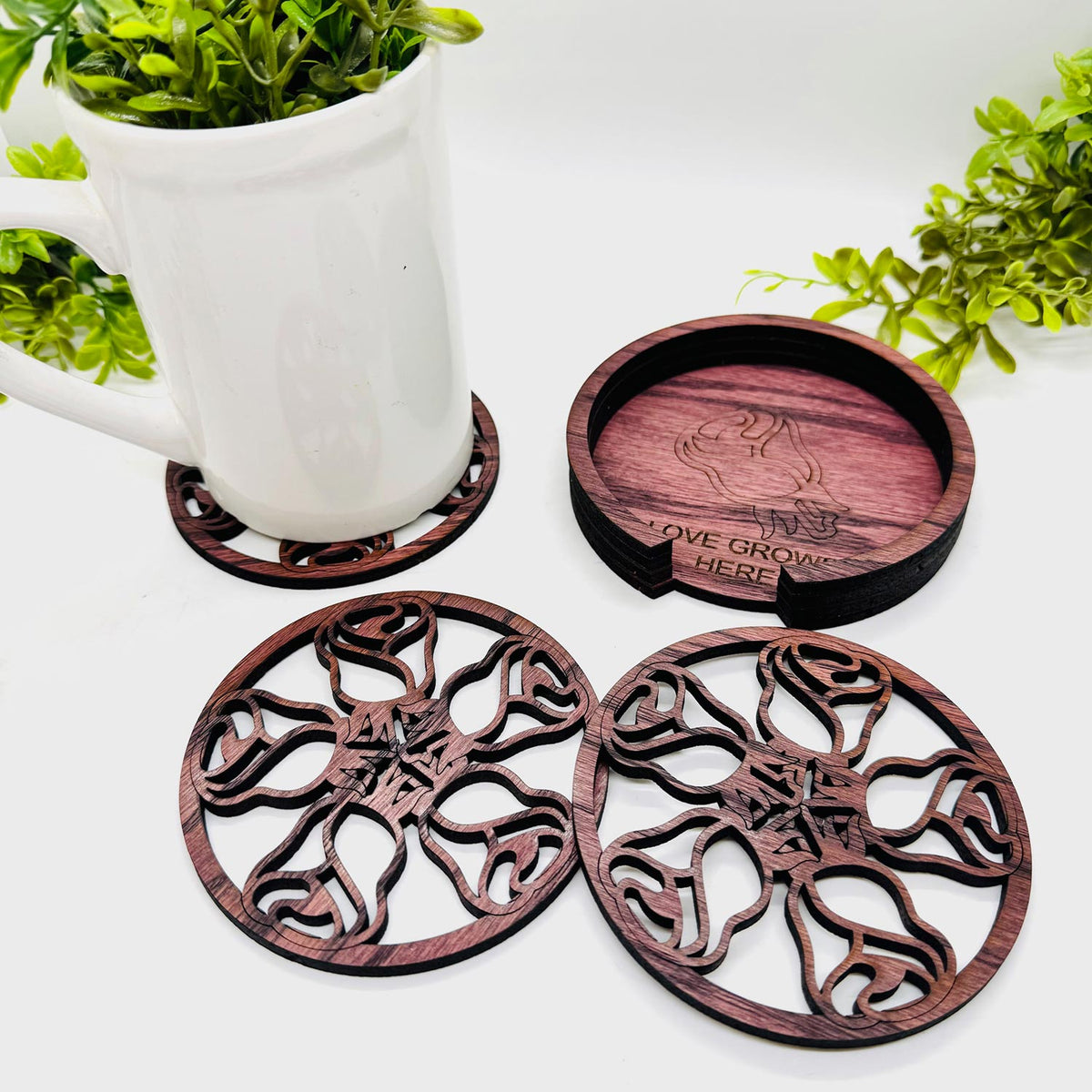 Editable Basketball Coaster Table Protector (Set of 3) with Expanding ...