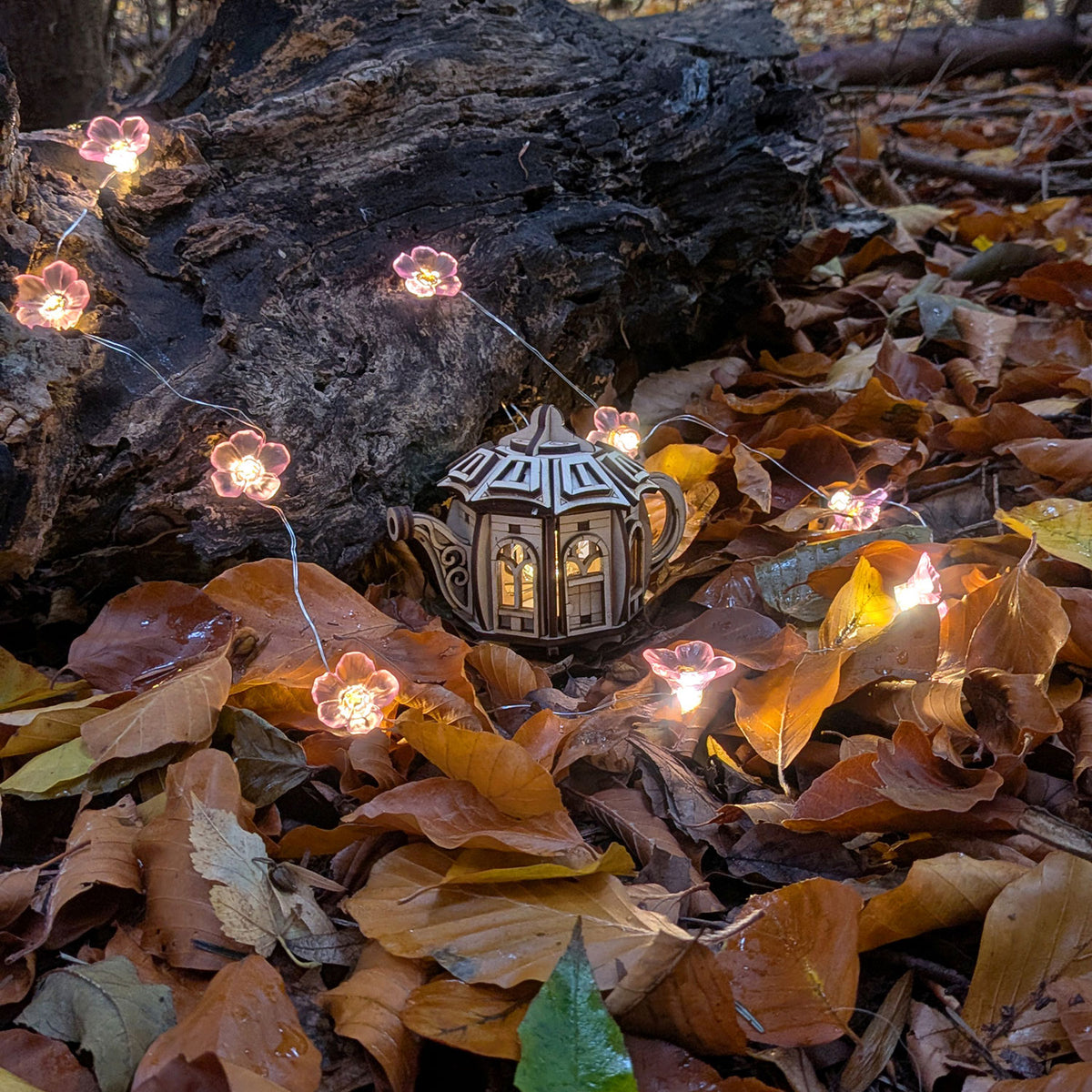 Fairy Kettle House - Fantasy Shadow Box & Storage for Small Treasures ...