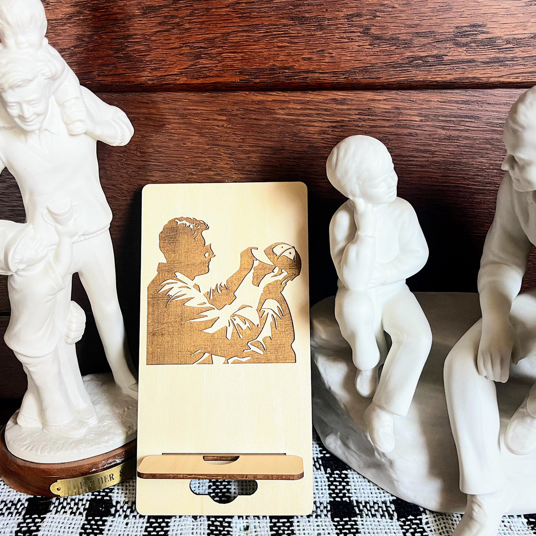 Father & Son Phone Stand – Glowforge Shop