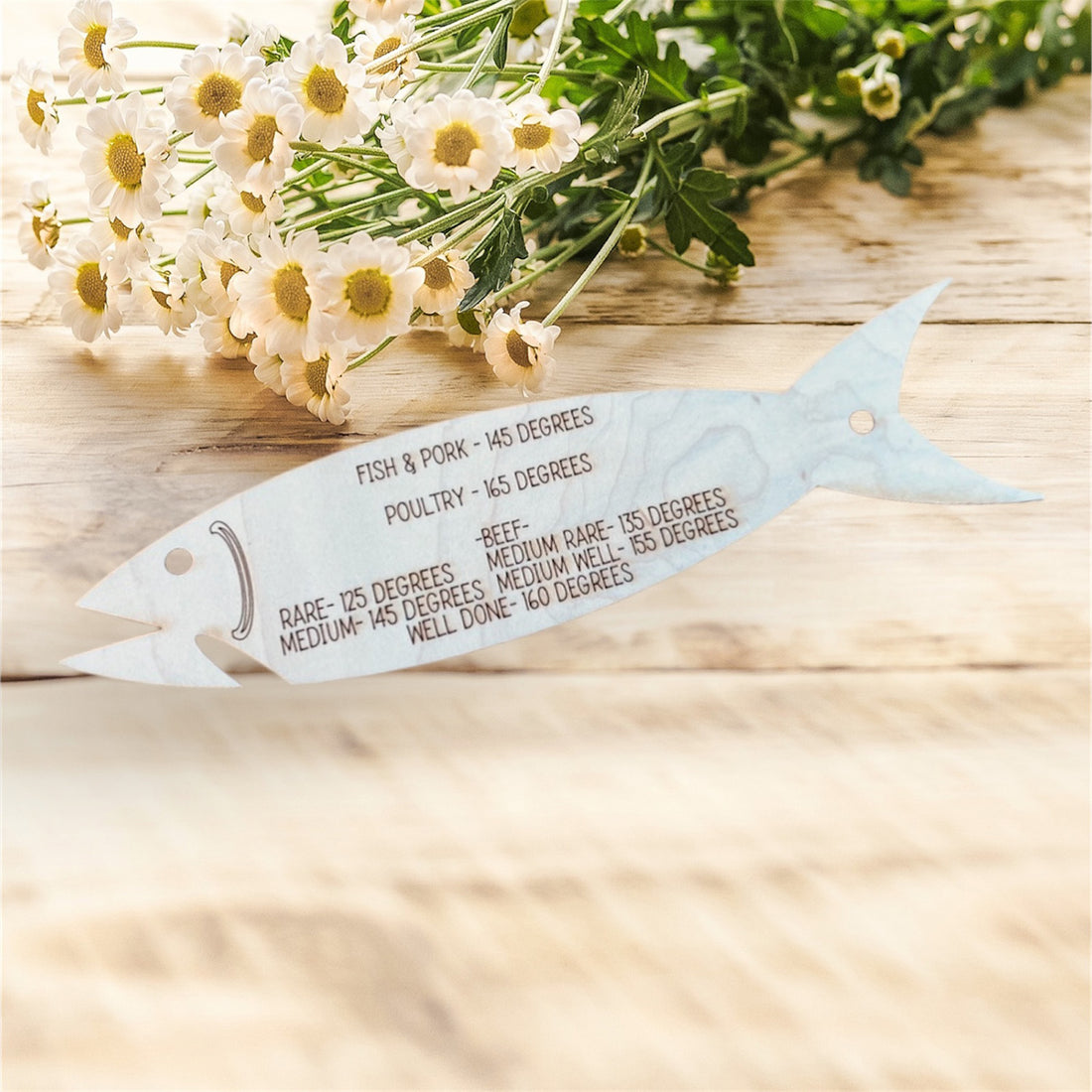 Fish-Themed Cooking Times Oven Rack Pull – Glowforge Shop