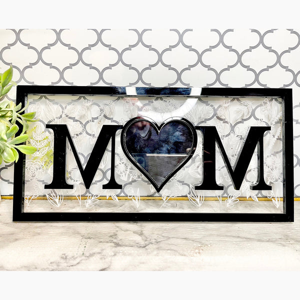 Floral Mom Picture Frame – Glowforge Shop