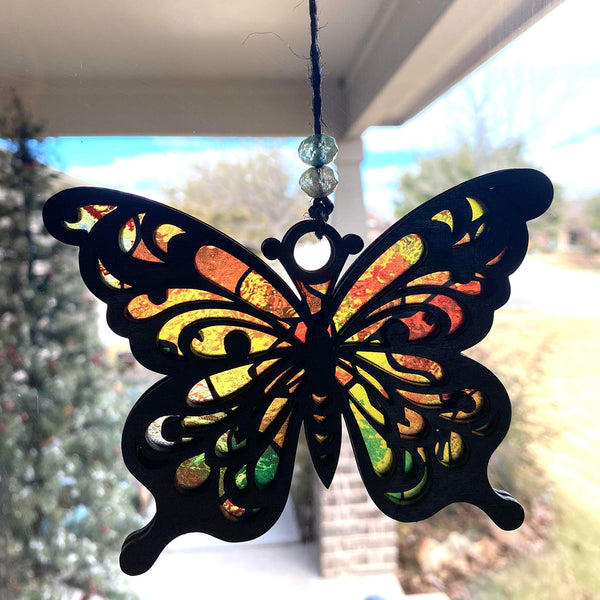 Fluttering Light: Butterfly Suncatcher – Glowforge Shop