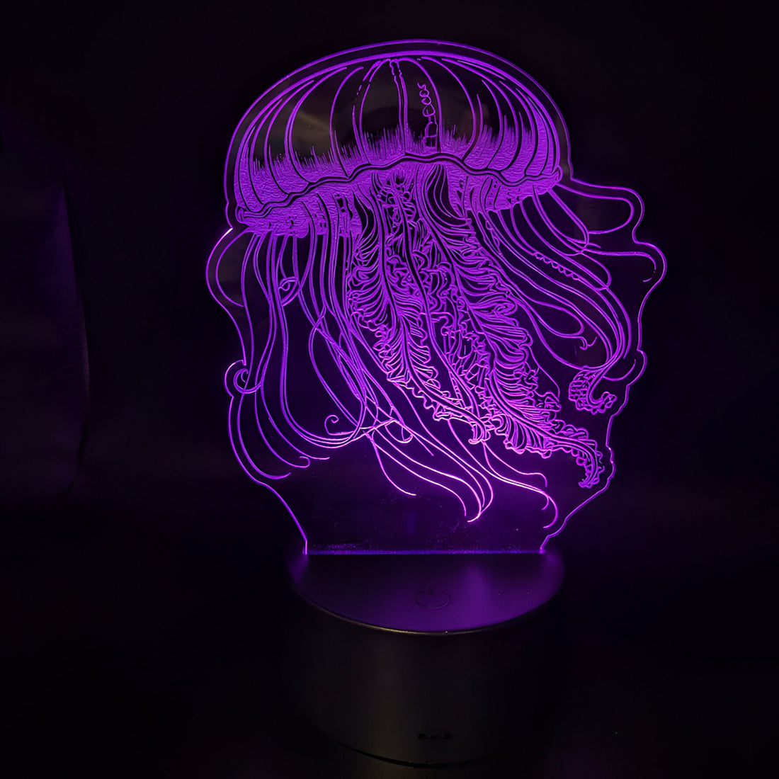 Glowing Jellyfish LED Nightlight Insert – Glowforge Shop