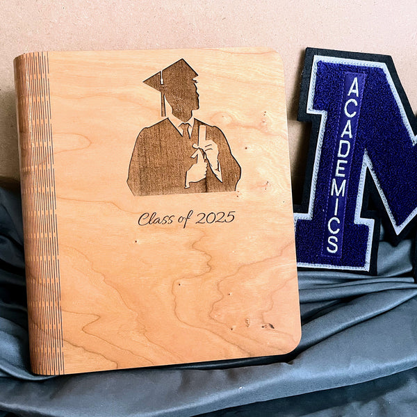 Customizable Graduate Keepsake Book Box Cover – Glowforge Shop