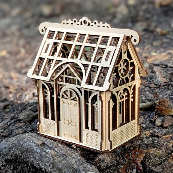 Greenhouse Box with Opening Roof for Storage of Small Items – Glowforge ...