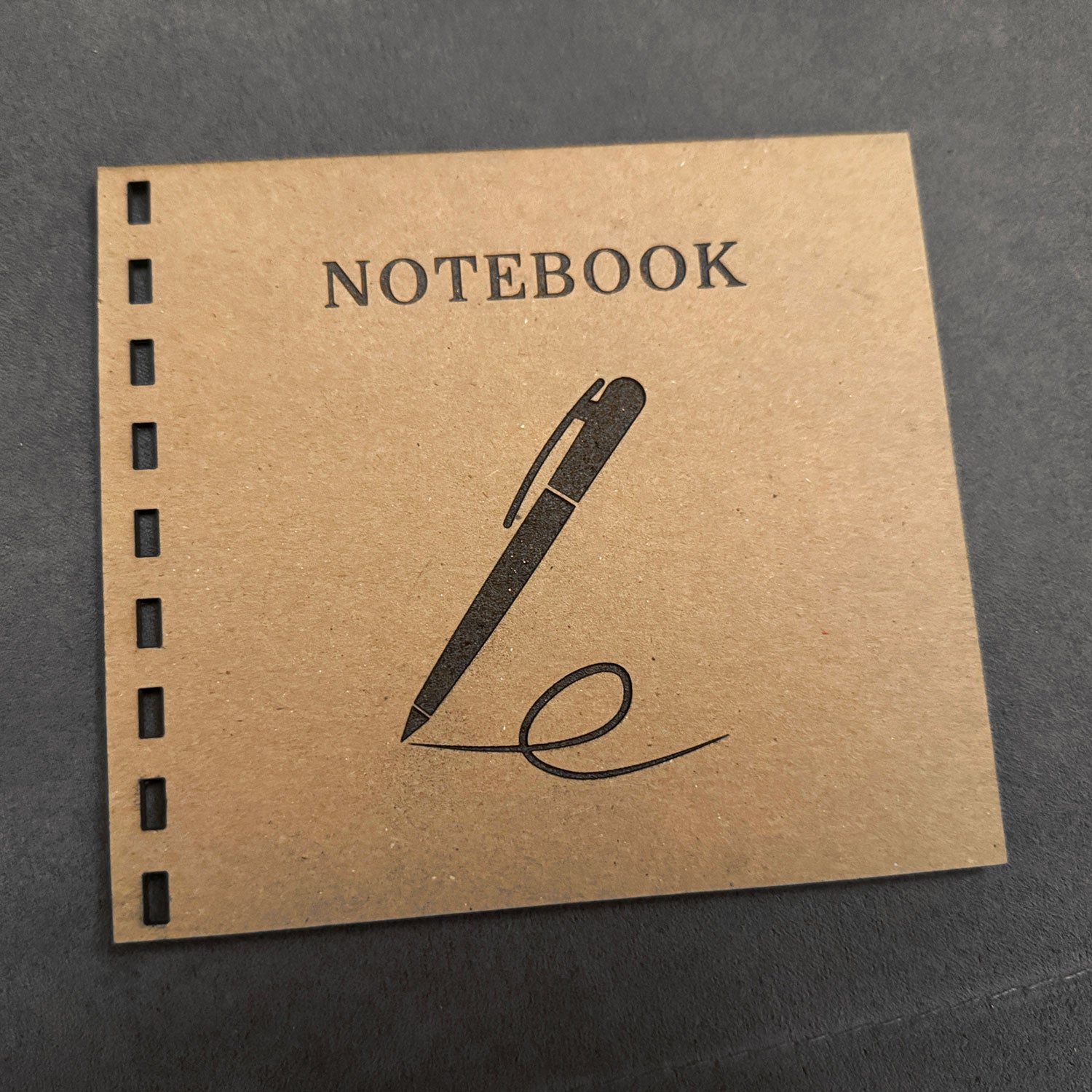 1/2" 9-Ring Binded Notebook – Glowforge Shop