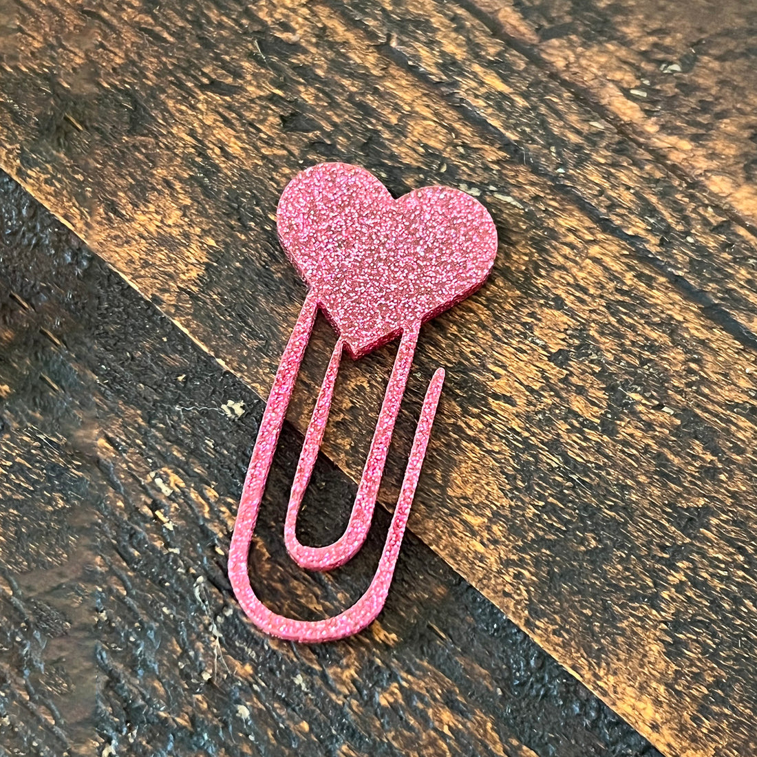 Heart Paperclip Bookmark – Glowforge Shop