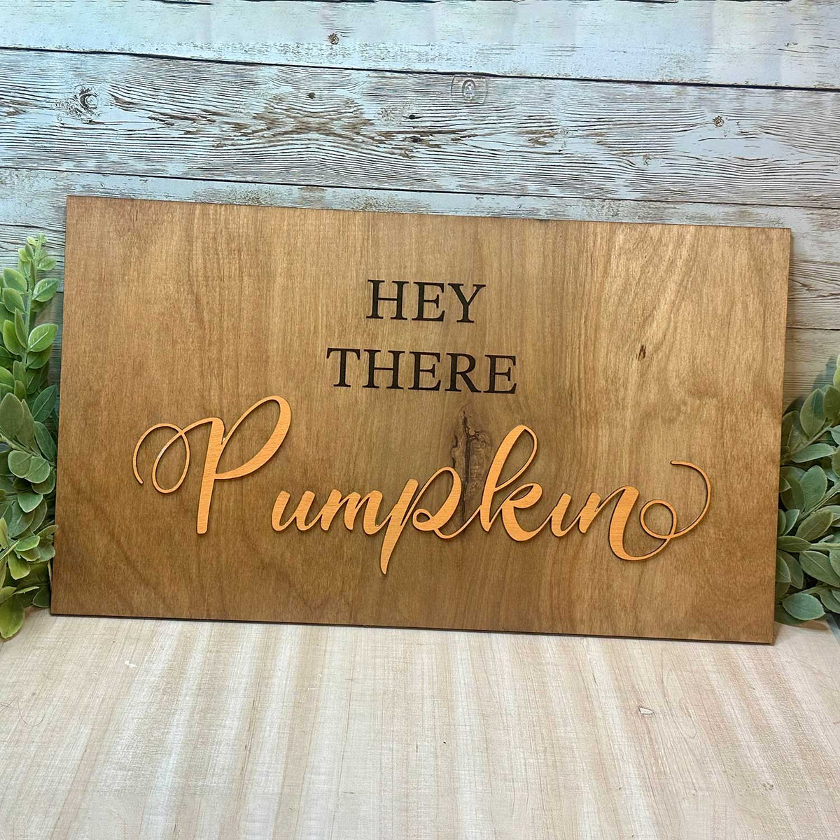 Hey There Pumpkin Fall Sign – Glowforge Shop