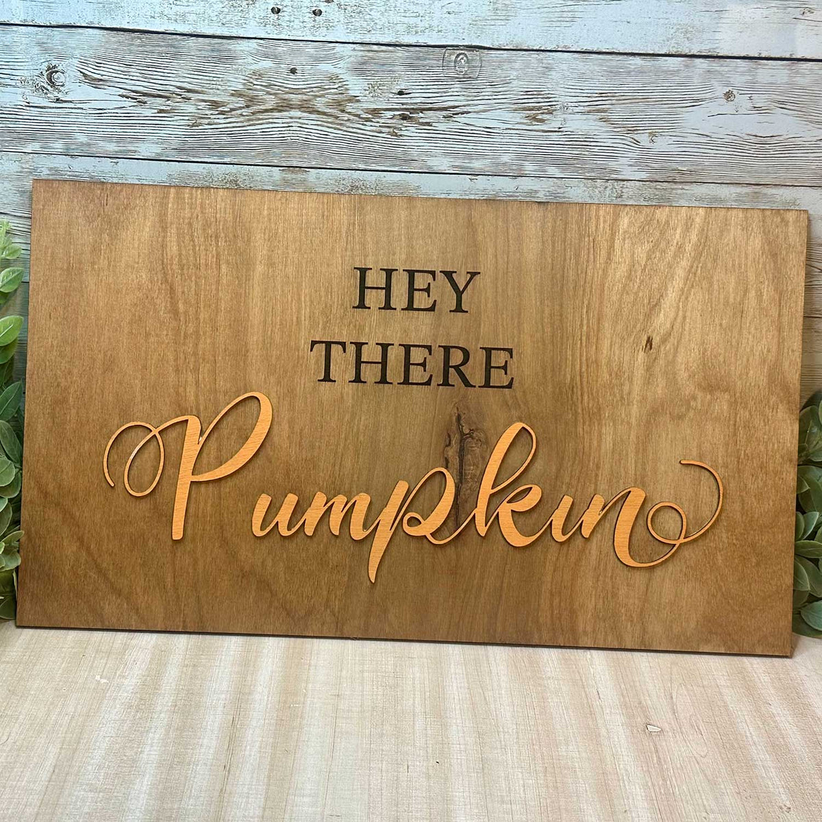 Hey There Pumpkin Fall Sign – Glowforge Shop