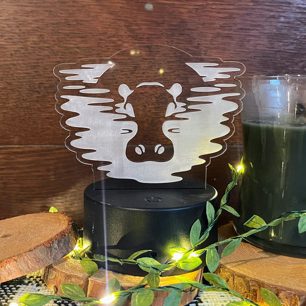 Hippo LED Nightlight Insert – Glowforge Shop