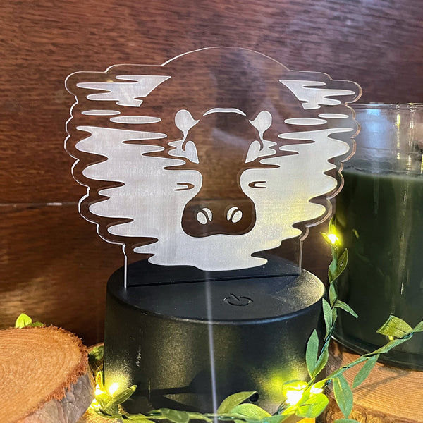 Hippo LED Nightlight Insert – Glowforge Shop