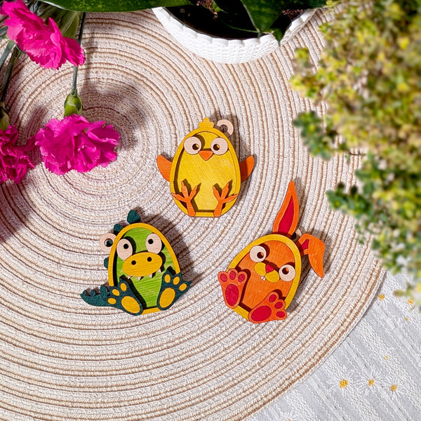 Layered Animal Ornaments (Set of 10) – Glowforge Shop