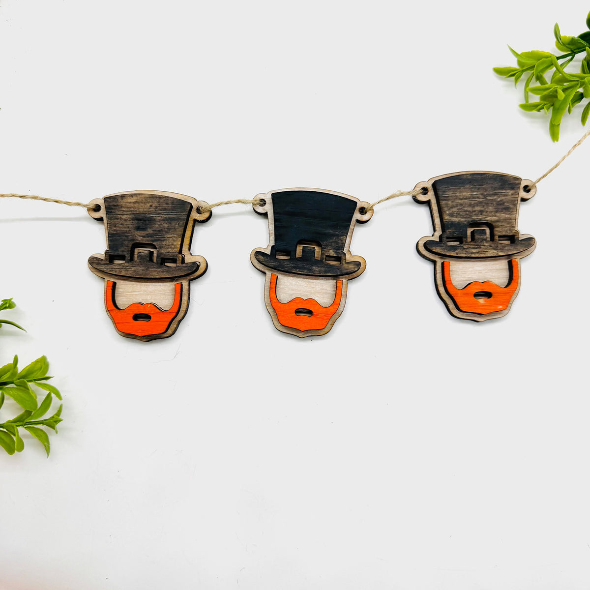 Layered Leprechaun St. Patrick’s Day Garland – Glowforge Shop