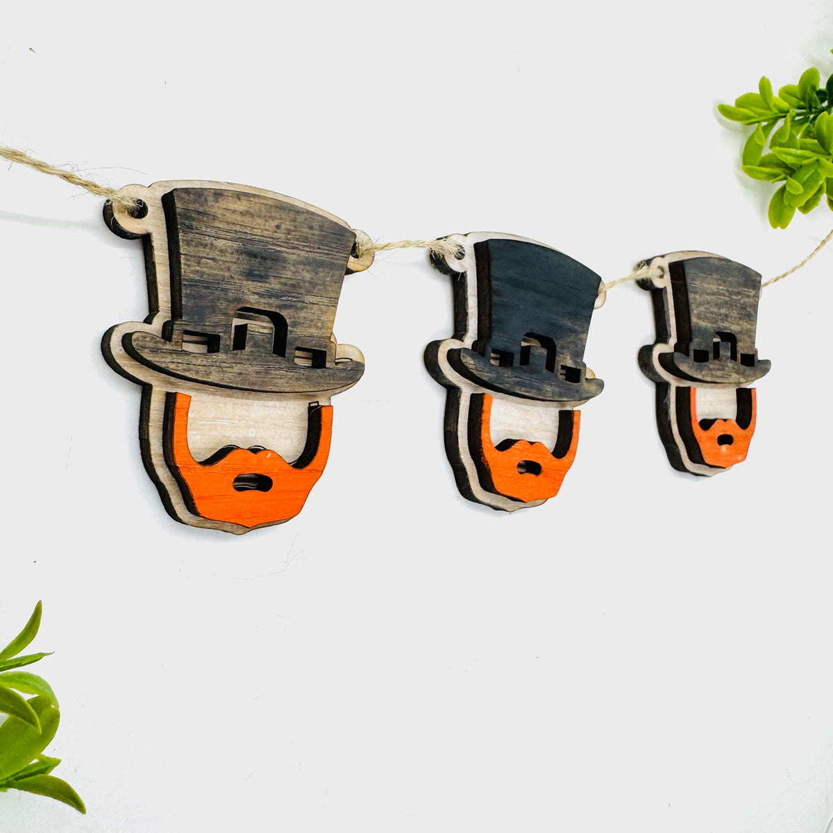 Layered Leprechaun St. Patrick’s Day Garland – Glowforge Shop