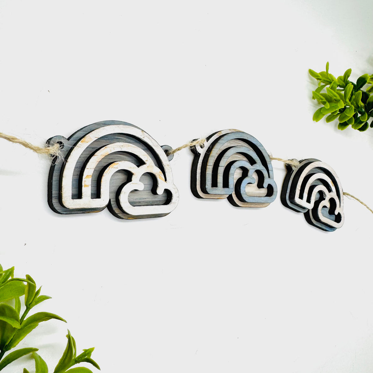 Layered Rainbow St. Patrick’s Day Garland – Glowforge Shop